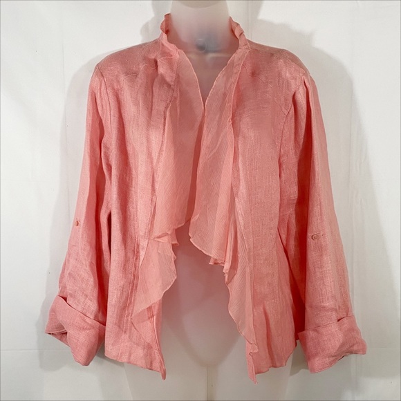 Insight | Jackets & Coats | Insight Linen Jacket | Poshmark